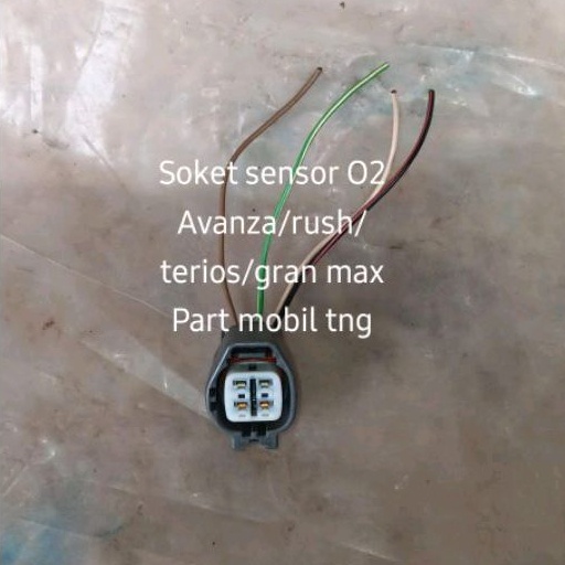 Jual Soket / Socket Sensor Oksigen O2 02 Avanza Rush Xenia Gran Max ...