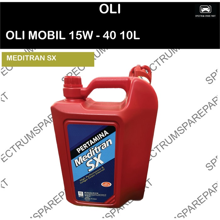 Jual OLI MOBIL MEDITRAN SX 15W - 40 10L DIESEL | Shopee Indonesia