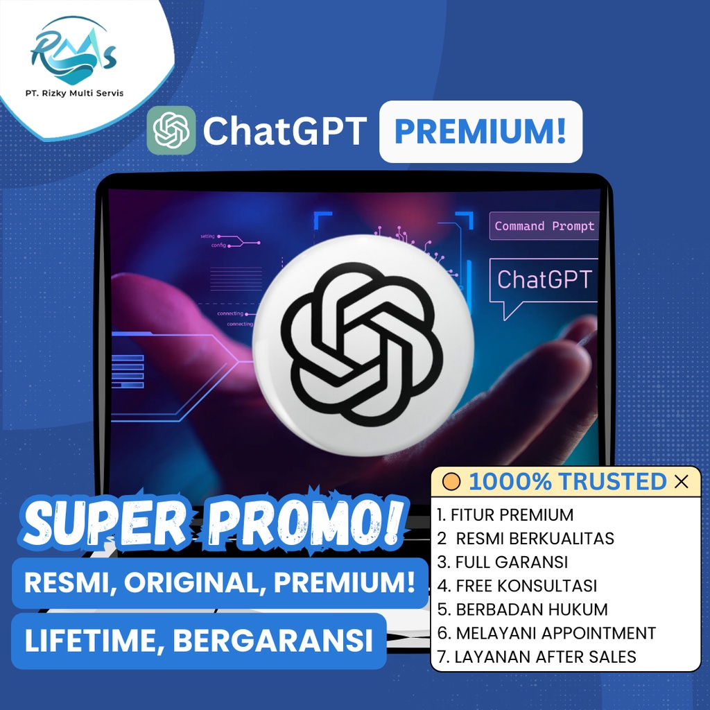 Jual Lifetime ChatGPT Plus Premium | Shopee Indonesia