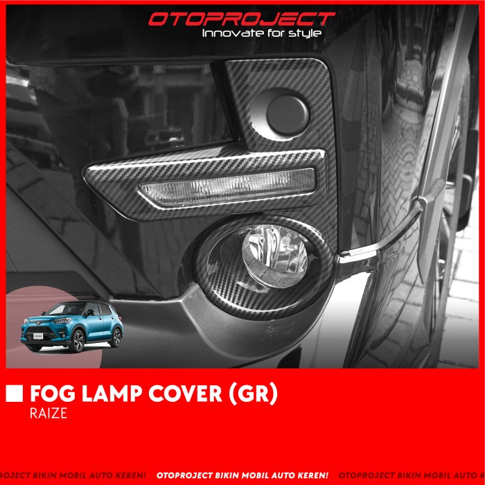Jual FOG LAMP COVER RAIZE GR CARBON | Shopee Indonesia