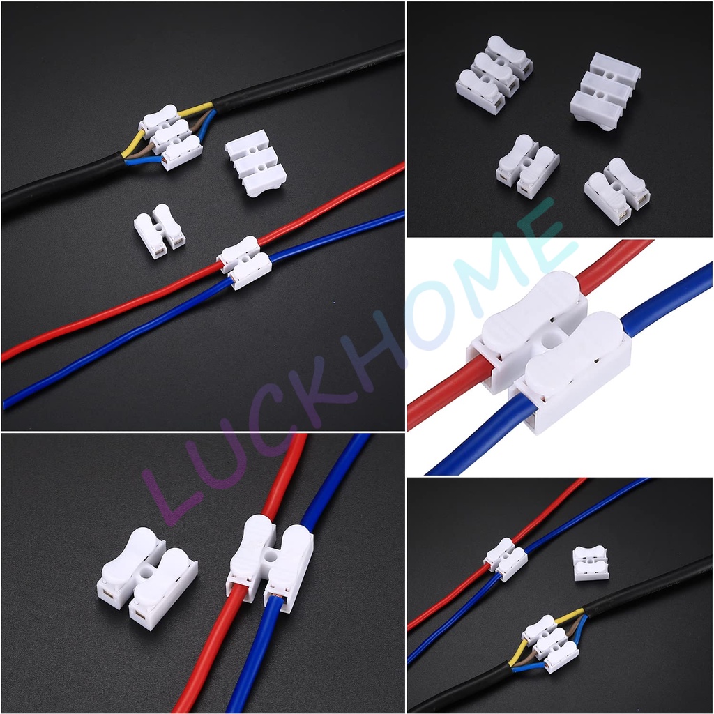 Jual Kabel Terminal Quick Connector Sambungan Kabel Listrik 2 Kabel ...
