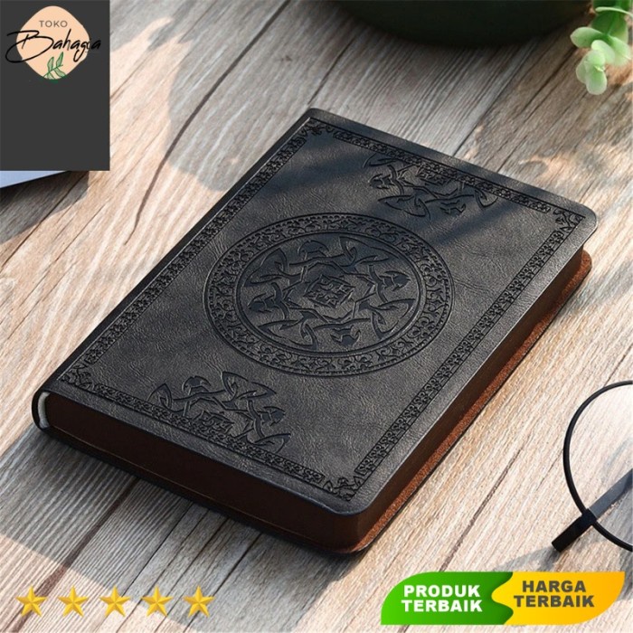 Jual Buku Catatan Jurnal Notebook Leather Cover Vintage Pattern A6 ...
