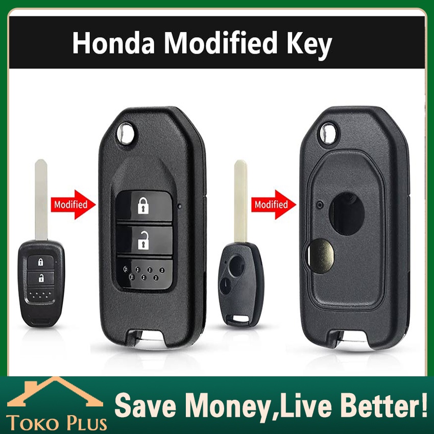 Jual HONDA Casing Cover Case Kunci Lipat Flip Key Honda Jazz Brio ...