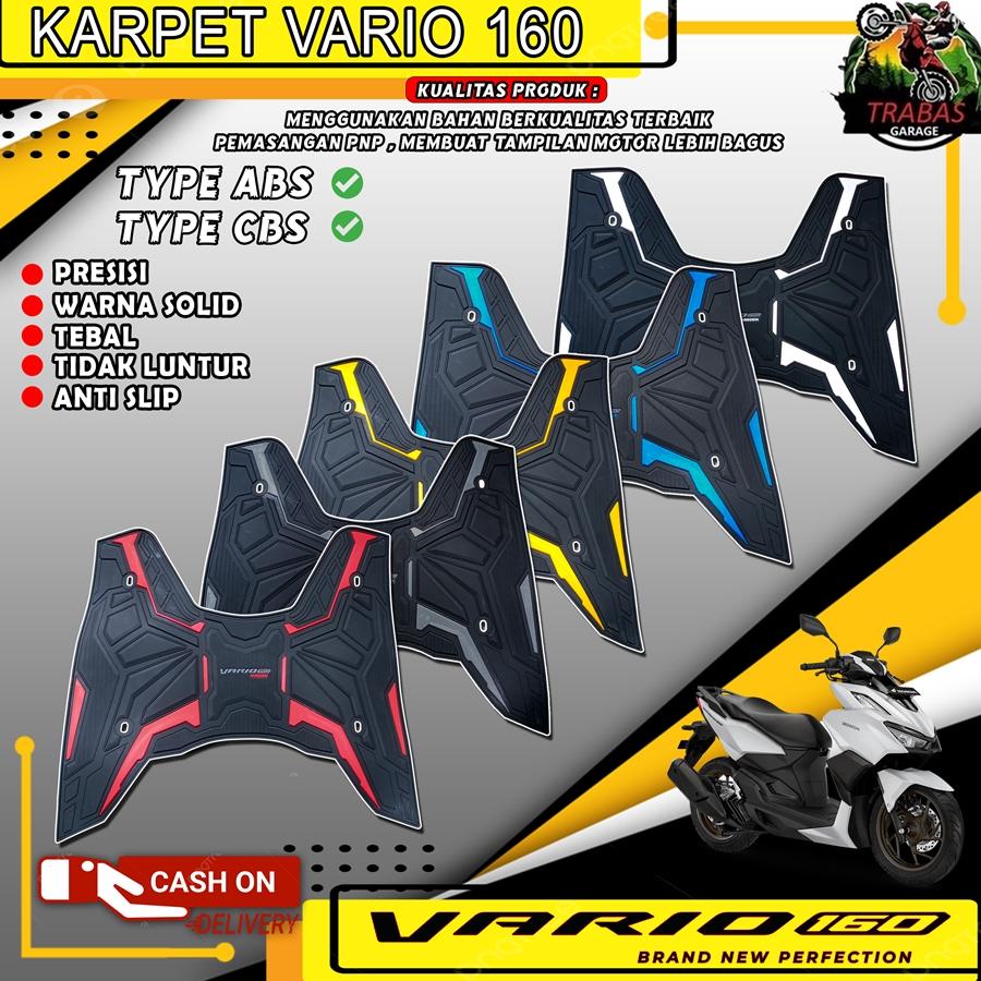 Jual KARPET VARIO 160 ABS CBS ALAS KAKI BORDES V160 MEREK MOSCOW | Shopee Indonesia