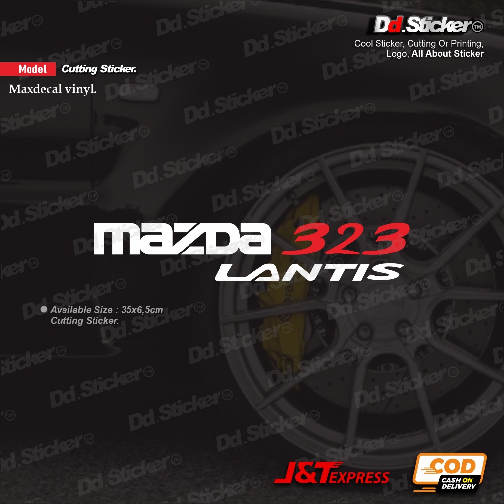 Jual Sticker Mazda 323 lantis (Body samping) | Shopee Indonesia