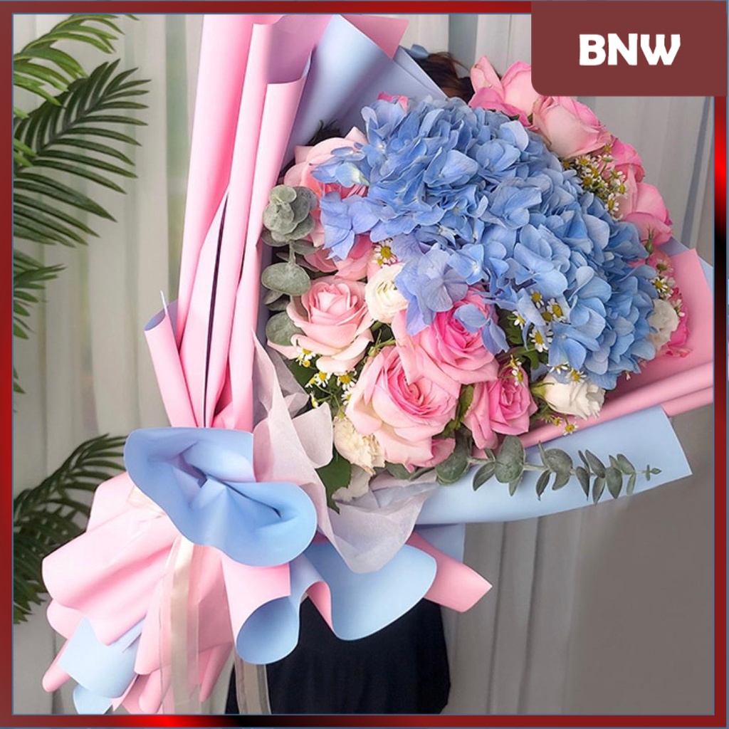 Jual BNW - (5 LEMBAR) - FL4 OYA SMALL 38.5*45CM Kertas Bunga Buket Dua ...