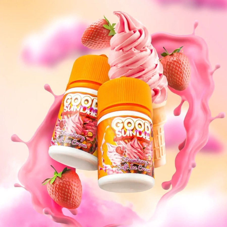 Jual FREEBASE GOOD SUNDAE ICE CREAM SERIES GOOD TASTE 60ML LIQUID ...