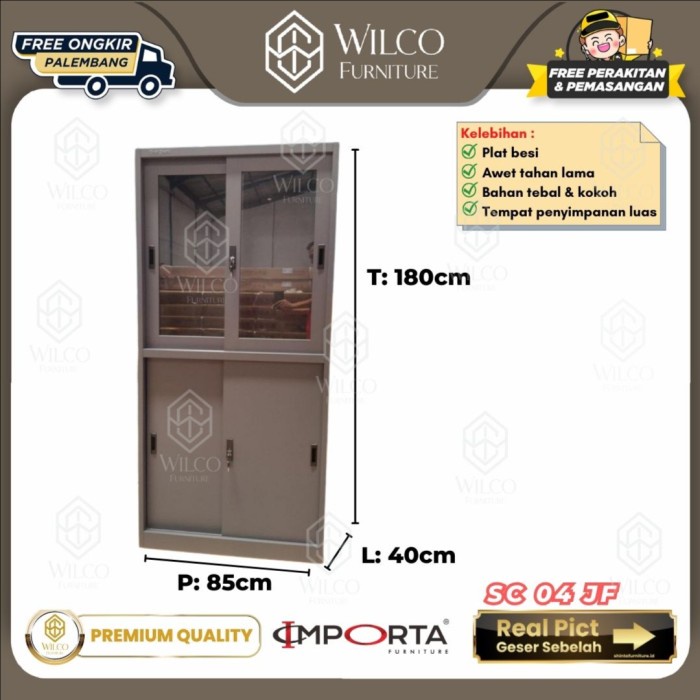 Jual Lemari Arsip Importa SC 04 JF / Lemari Besi Pintu Sleding ...