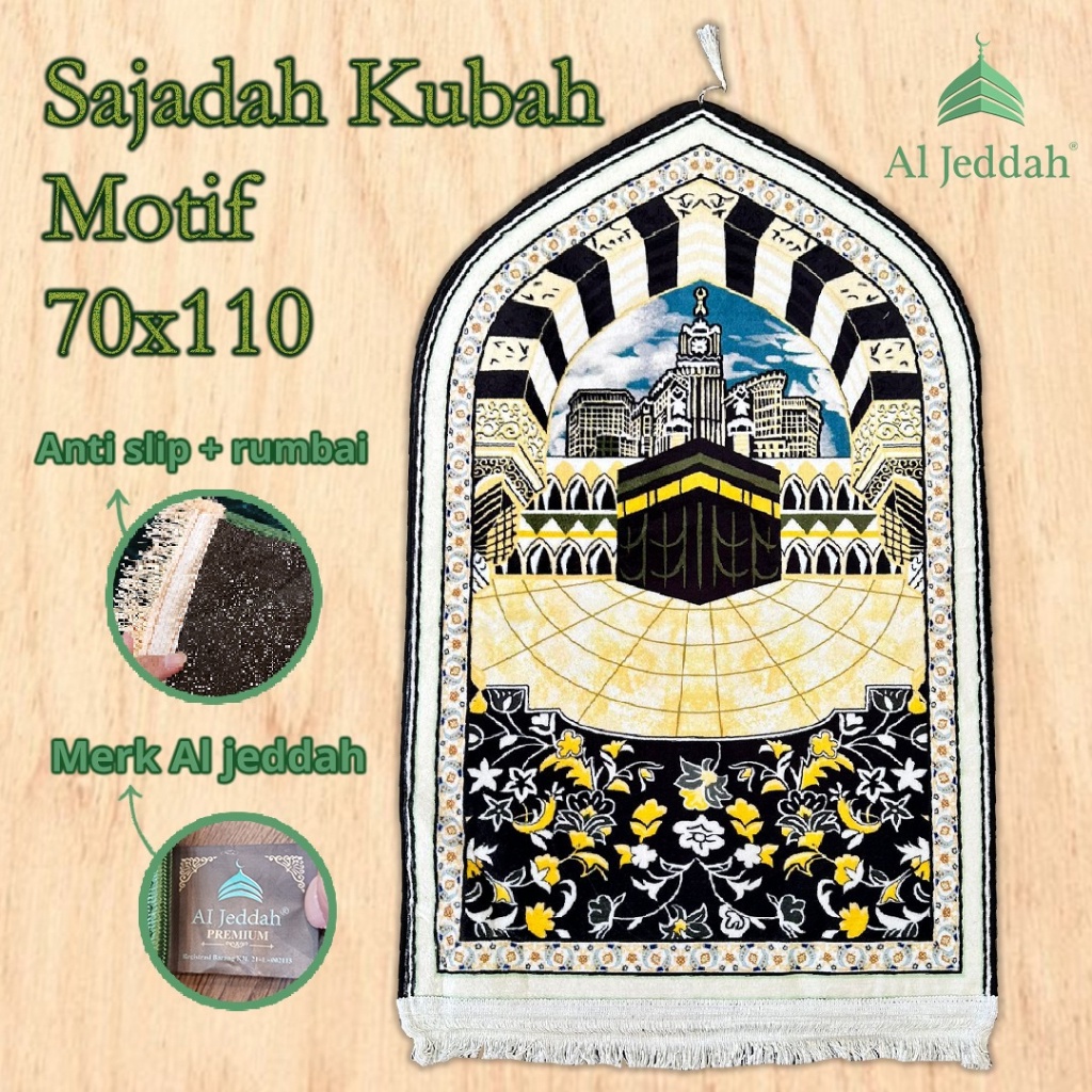 Jual PROMO RANDOM!! SAJADAH KUBAH MOTIF 70X110 AL JEDDAH SEJADAH KUBAH ...