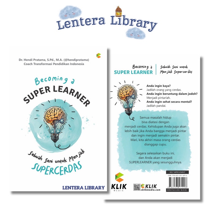 Jual Buku Motivasi - BECOMING A SUPER LEARNER - C-Klik Media | Shopee Indonesia