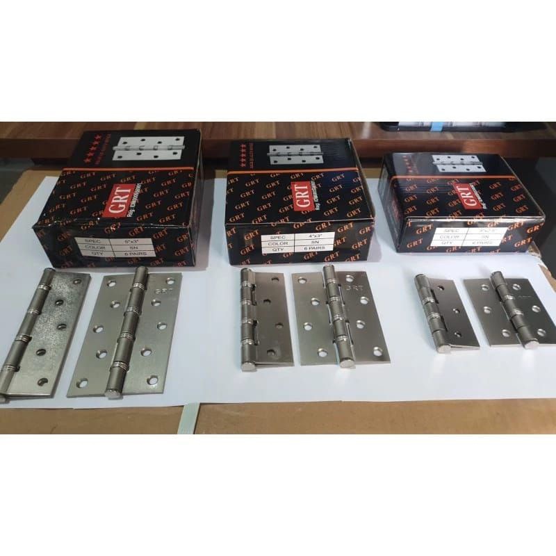 Jual Engsel tebal pintu/jendela GRT 3" Inci engsel jendela 3 in ...