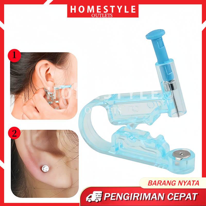 Jual Tindik Telinga Steril Pakai Jarum Pelubang / Telinga Disposeable ...