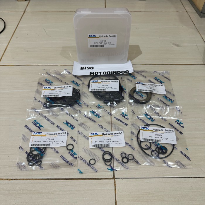 Jual Sealkit Seal Kit Main Pump Pompa Volvo EC210B EC 210B Original ...