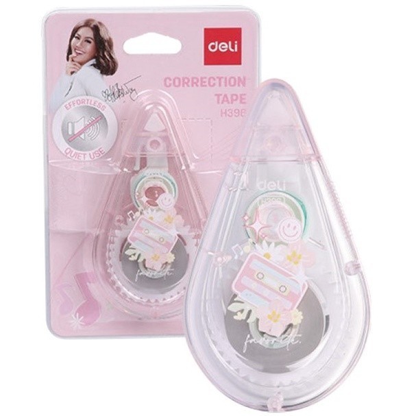Jual DELI CORRECTION TAPE H396 H397 LABEL GESEK ALAT PERLENGKAPAN ...