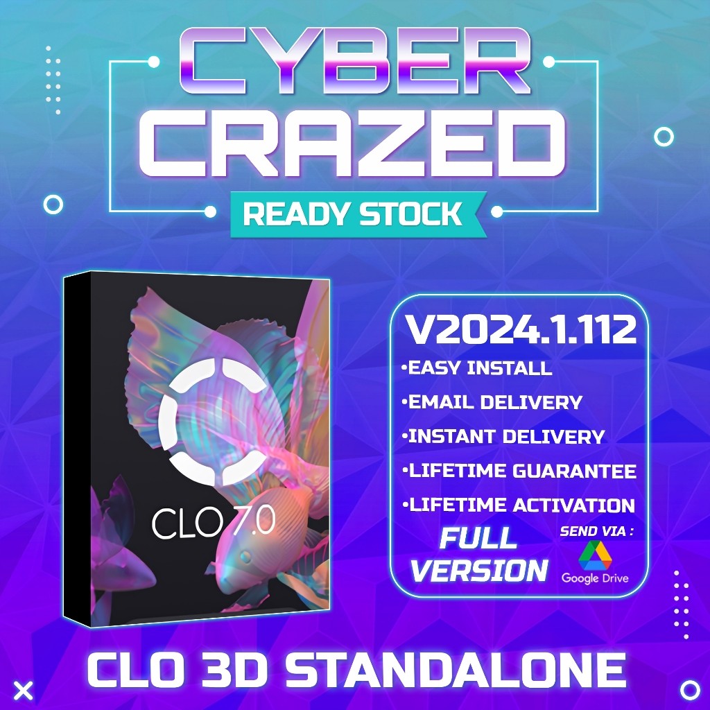 Jual CLO 3D Standalone 2024.1.112 Full Version (Versi Terbaru) | Shopee Indonesia