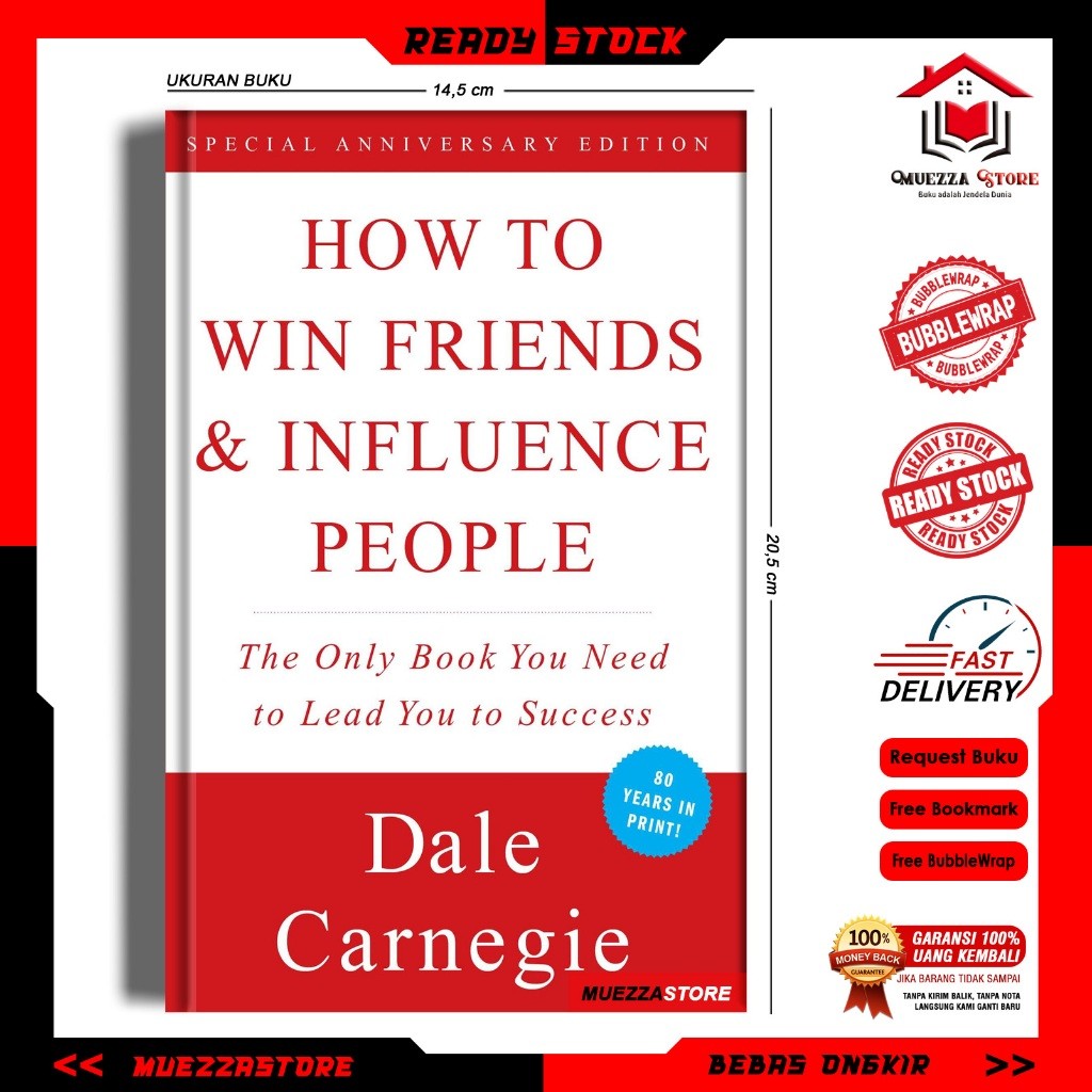 Jual Buku How to Win Friends Influence People (Dale Carnegie) (English) | Shopee Indonesia