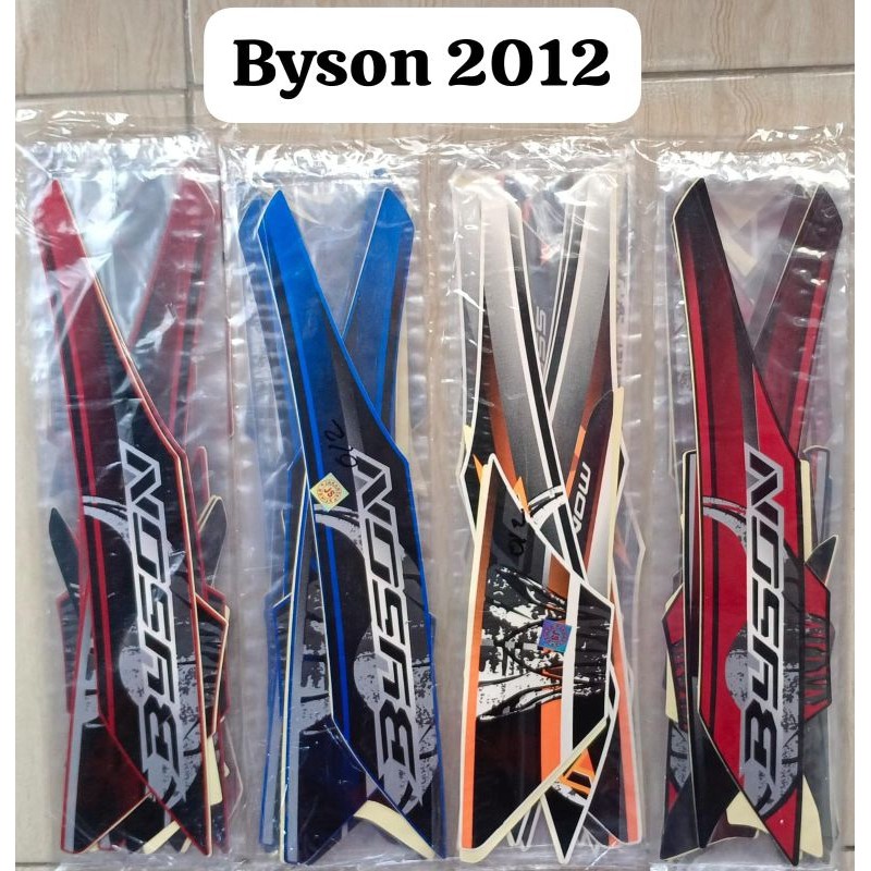 Jual Stiker Striping Motor BYSON 2012 Sticker Lis Body Standar | Shopee ...