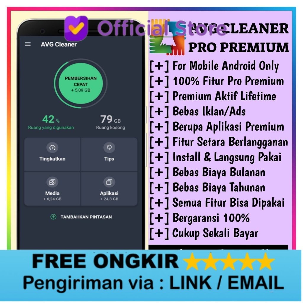 Jual AVG Cleaner Pro Premium Android | Shopee Indonesia