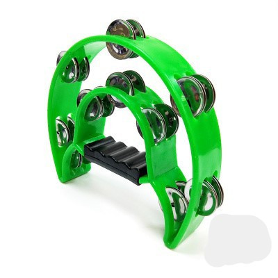 Jual Alat Musik Tamborin Tambourine Double Ring Kecrekan Tambourine ...