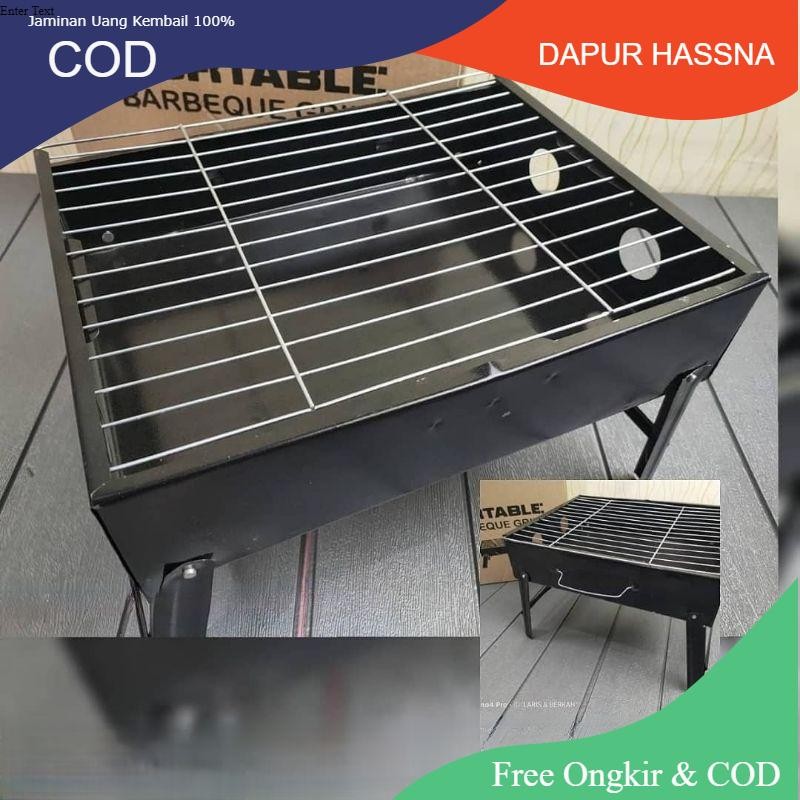 Jual Alat Panggangan Portable Lipat Grill BBQ Meja Bakar Sate Steak ...