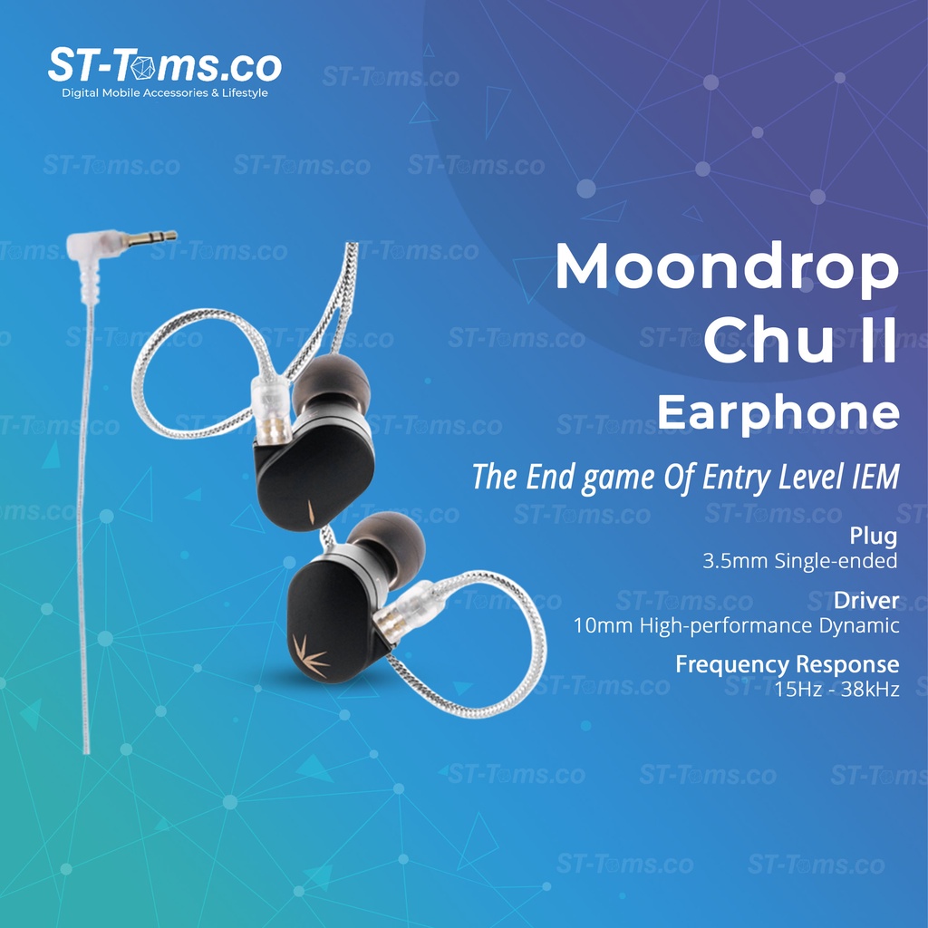 Jual Moondrop CHU2 / CHU 2 / CHU II Dynamic Driver in Ear Monitor ...
