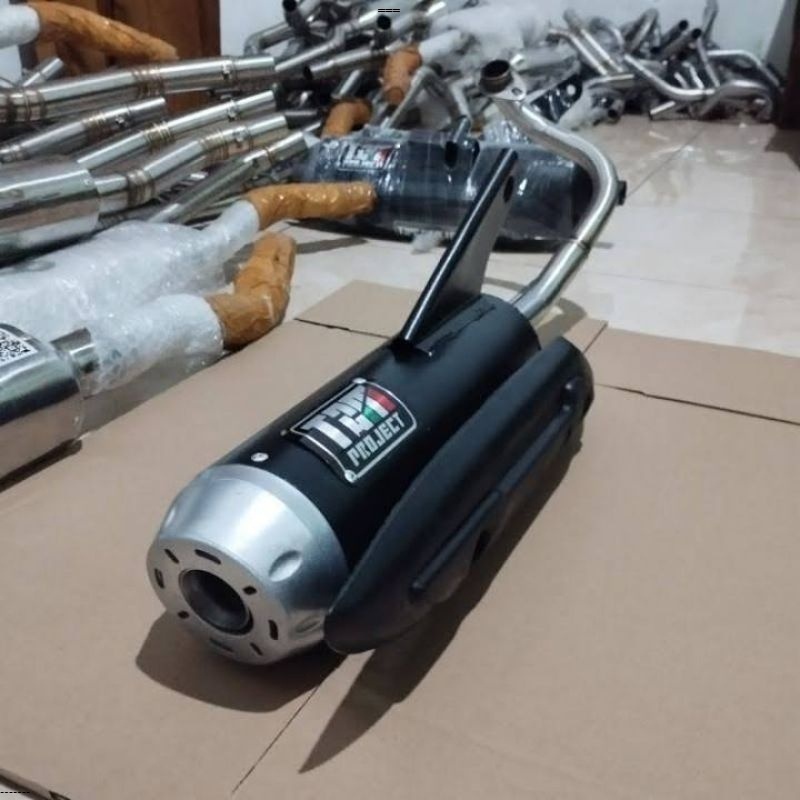 Jual KNALPOT RACING TZM PROJECTS PNP UNTUK MOTOR ALL MATIC, SUARA ...