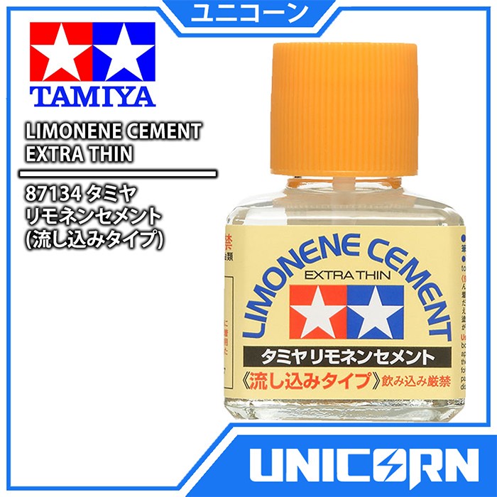 Jual TAMIYA LIMONENE CEMENT EXTRA THIN 87134 FOR GUNDAM MODEL KIT ...