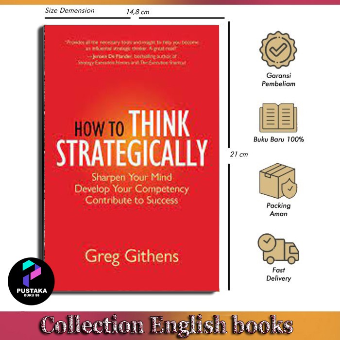 Jual How to Think Strategically - Greg Githens (English) | Shopee Indonesia