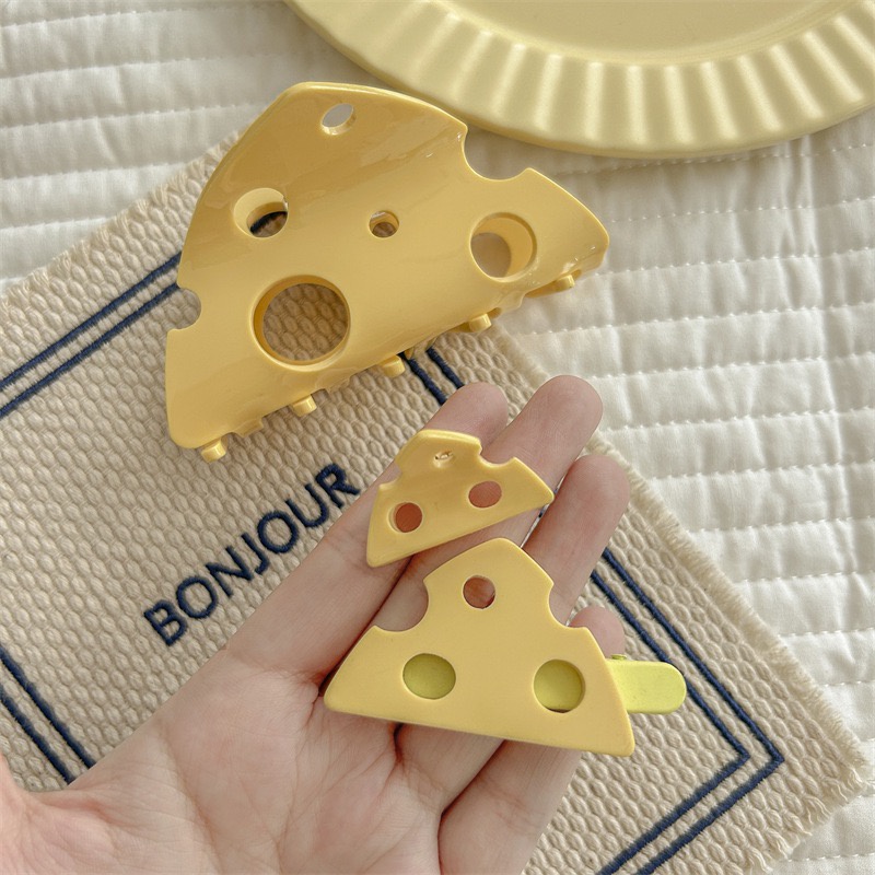 Jual Town Shell - Cheese Lovers Korean Hair Claw Clip / Jepit Rambut ...