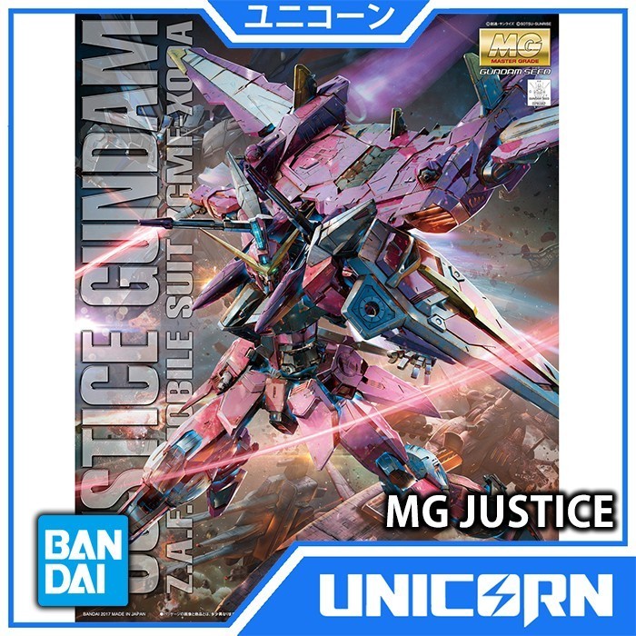 Jual MG JUSTICE / ZGMF-X19A / 1/100 GUNDAM / BANDAI | Shopee Indonesia