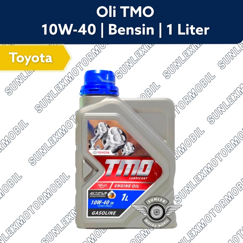 Jual OLI MESIN TOYOTA TMO BENSIN 10W40 10W-40 1L 1 LITER SYNTHETIC ...