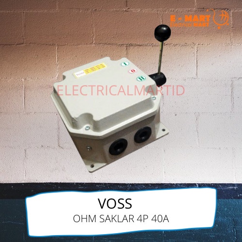 Jual VOSS Ohm Saklar Handle Genset Cam Starter COS GZ 4P 40A Model ...