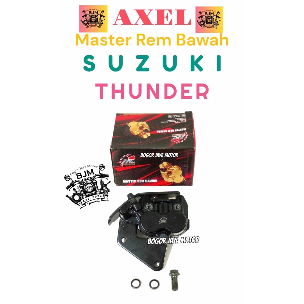 Jual 1 PCS AXEL MASTER REM BAWAH SUZUKI THUNDER KALIPER MASTER REM ...