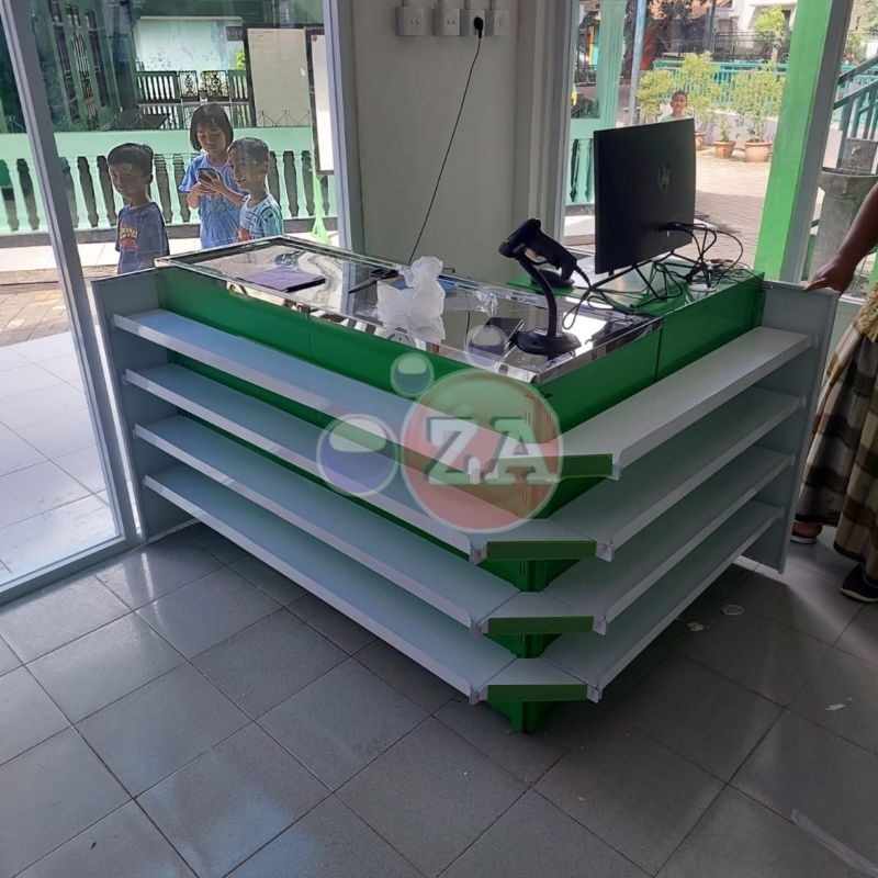 Jual Meja Kasir Toko Minimarket Supermarket Display | Shopee Indonesia