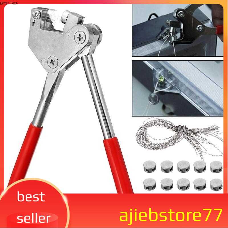 Jual Chearw Set Tang Segel kontainer PDAM PLN set kawat timah Sealing ...