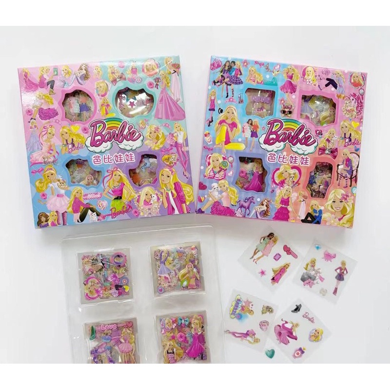Jual STIKER BARBIE - sticker premium waterproof books - sticker barbie ...
