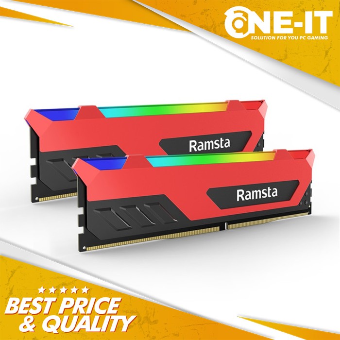 Jual RAM RAMSTA TOUGH WARRIOR RGB 16GB Kit (8GB*2) 3200Mhz | Shopee ...