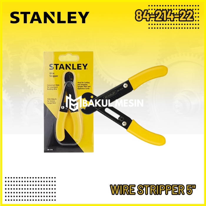 Jual STANLEY 84-214 TANG KUPAS KABEL WIRE STRIPPER 5 INCH | Shopee Indonesia