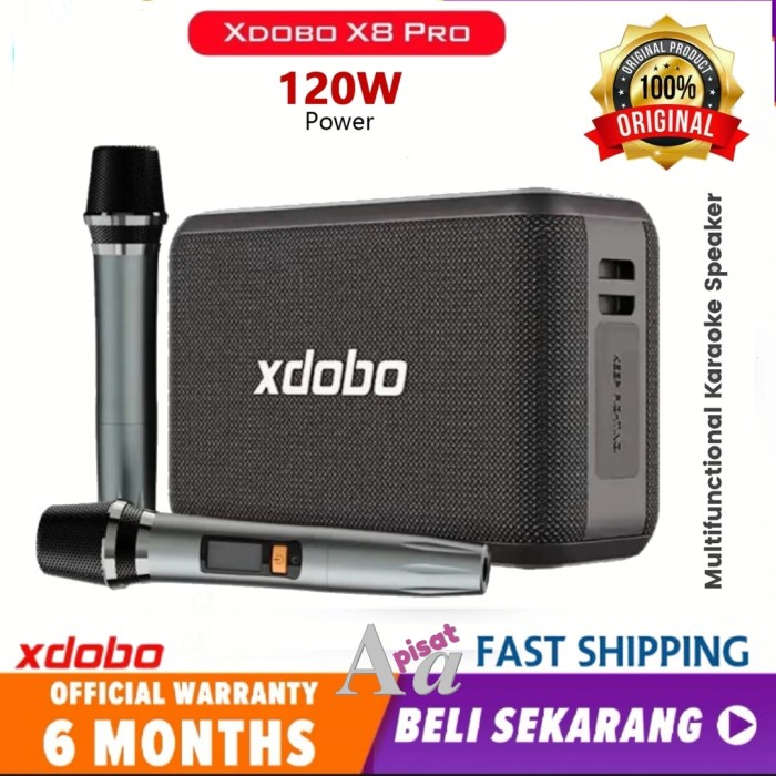 Jual Ready XDOBO X8 PRO 120W Original Audio Karaoke Bluetooth Speaker | Shopee Indonesia