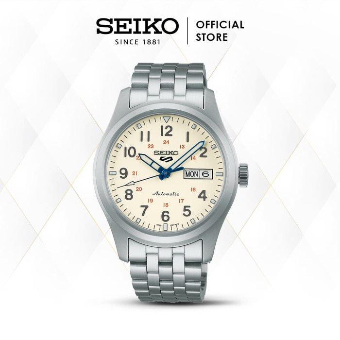 Jual Seiko 5 Sports Laurel SRPK41K1 SRPK41 Limited Edition Beige ...