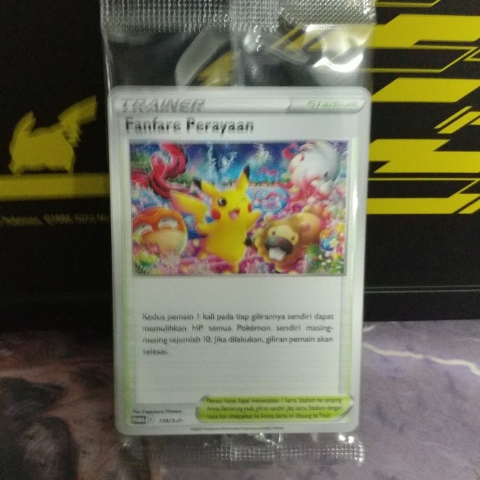 Jual Kartu Pokemon Fanfare Pikachu | Shopee Indonesia