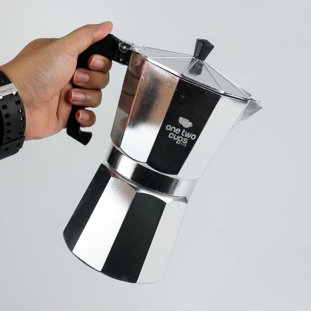 Jual Apa.aja.store One Two Cups Espresso Coffee Maker Moka Pot Teko ...