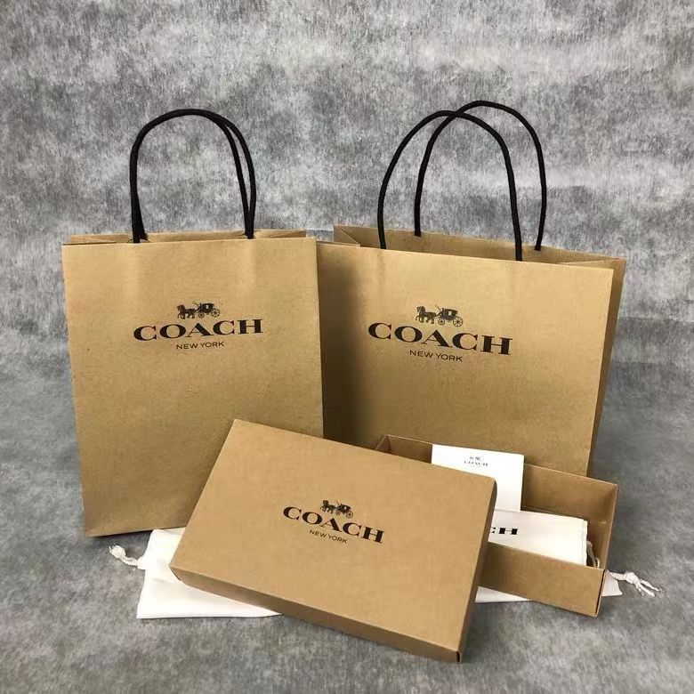 Jual Coach Dust Bag Paperbag Box Giftbag Accessories Bag (WRAP WITH ...
