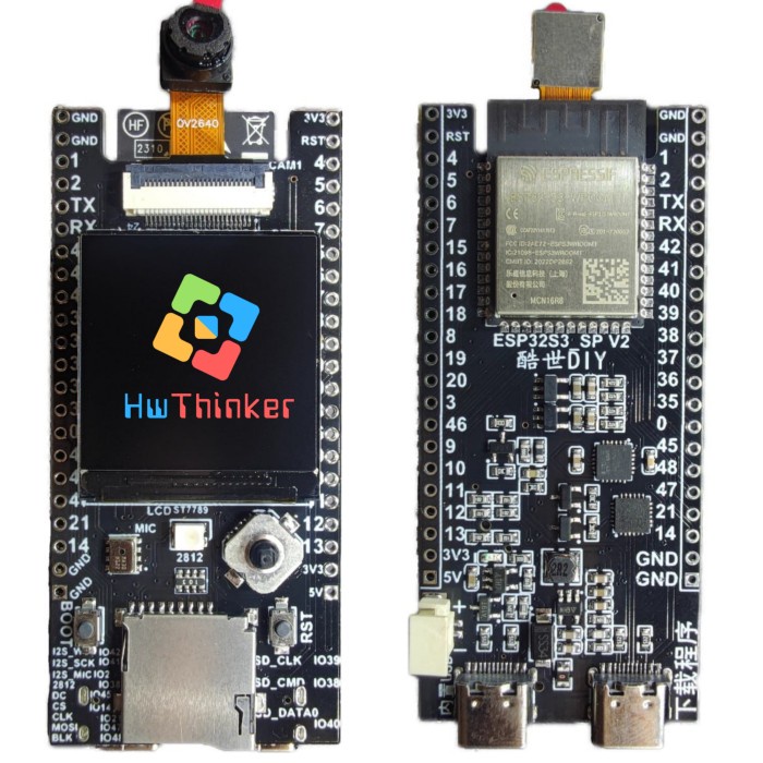 Jual Esp32 S3 Eye Esp Who Face And Speech Recognition Core Board Wroom 1 Shopee Indonesia