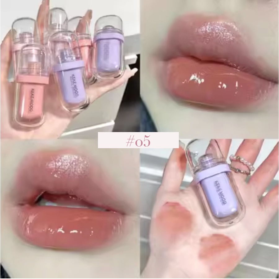 Jual 01/ KEKEMOOD Jelly Lip Glaze / Keke Mood Jely Jel Fit Tint Lip ...