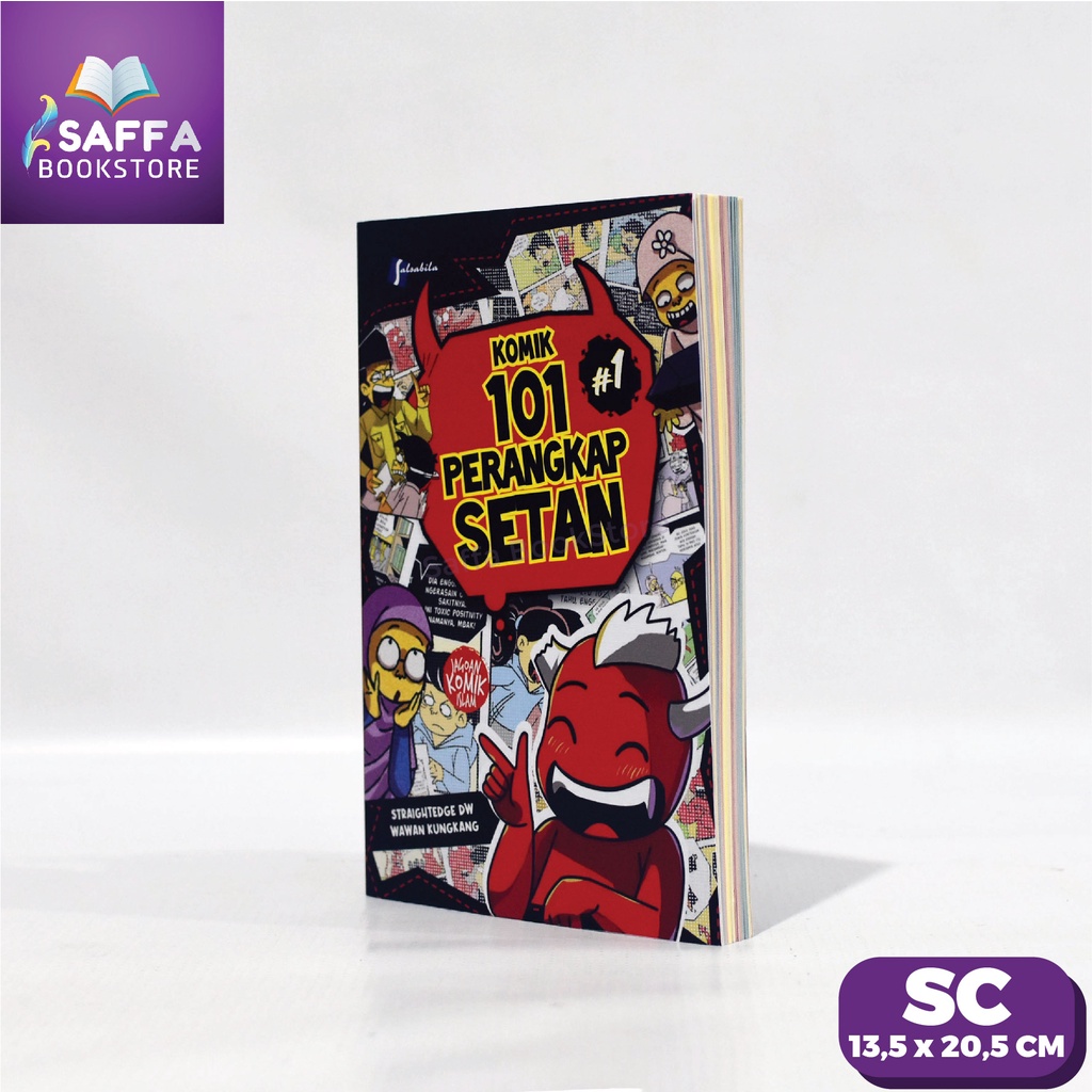 Jual Buku Komik 101 Perangkap Setan Bergambar Fullcollor- Jilid 01 ...