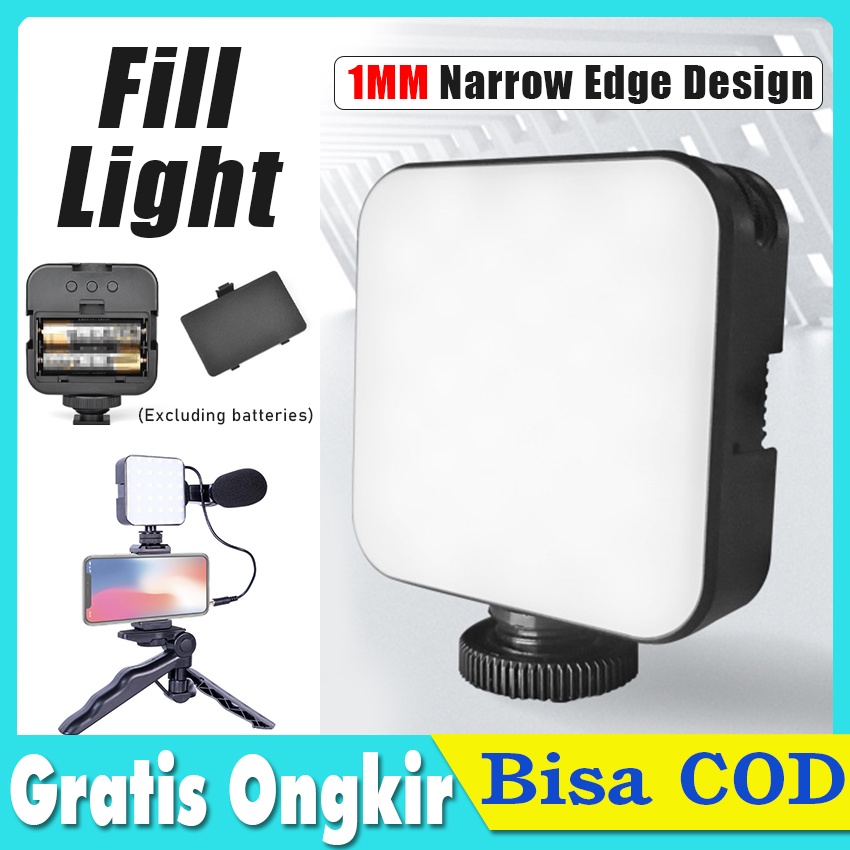 Jual Smartphone HP Vlog Video Light Vlogging Lamp Lampu Studio Foto ...