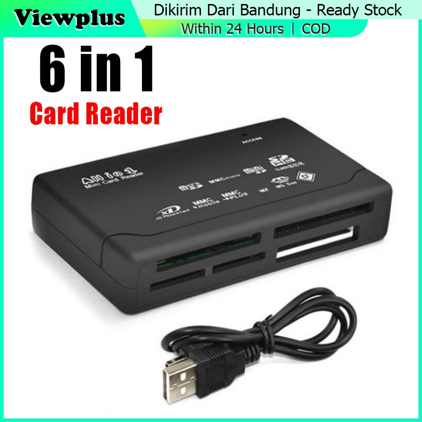 Jual Multi Card Reader All in One (Micro SD,CF, XD Card, Compact Flash ...