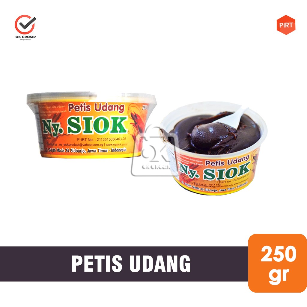 Jual Petis Udang Ny Siok / Petis Bumbu (250 gr) | Shopee Indonesia