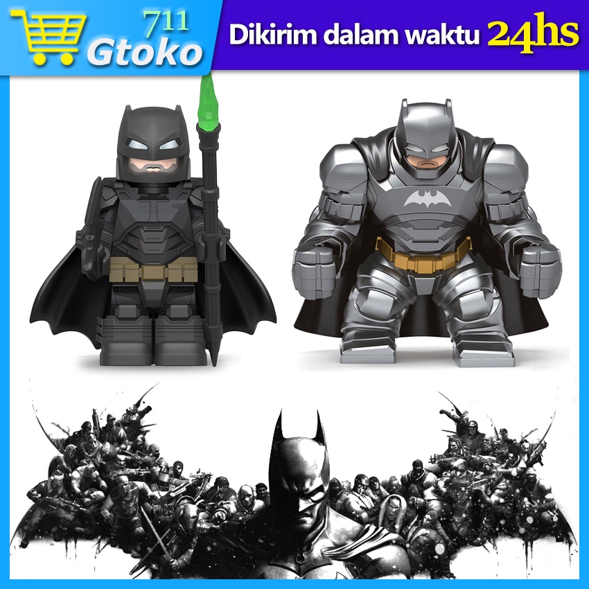 Jual new brickk Mainan Balok Batman Armored Justice League Superhero ...